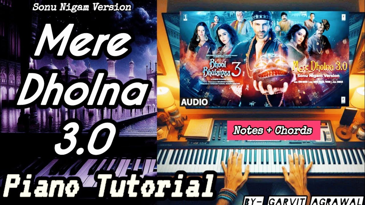 🎹 Play Mere Dholna 3.0 Like Never Before | Piano Secrets Revealed! 🎵 ...
