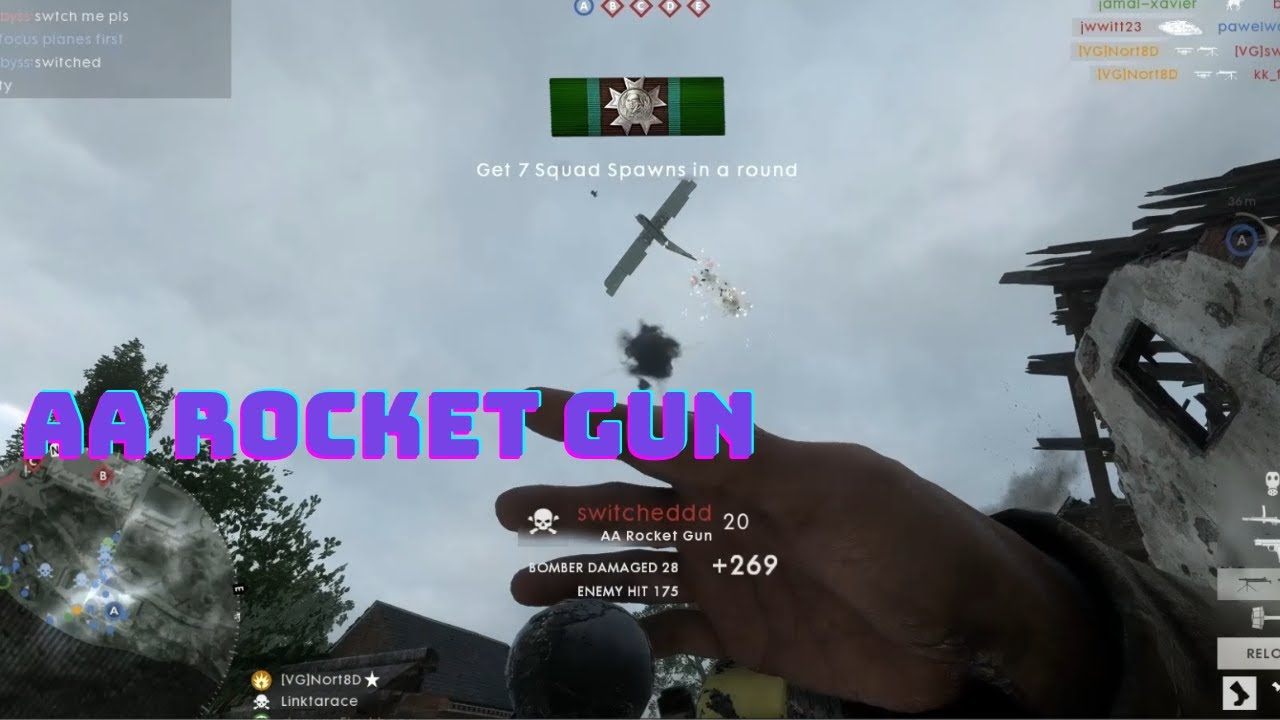 Battlefield 1 in 2024 - AA Rocket Gun - YouTube