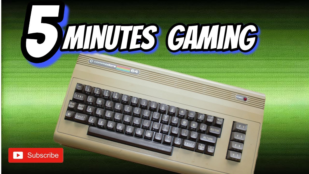 5 Minutes of Terrible Gaming on Commodore C64: How Bad Can I Possibly ...