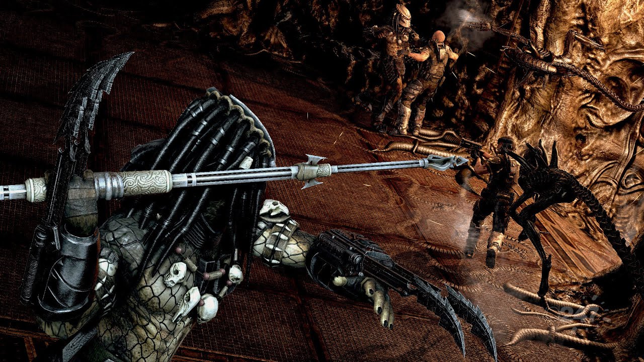 Начало за ХИЩНИКА ! Aliens vs Predator #1 - YouTube