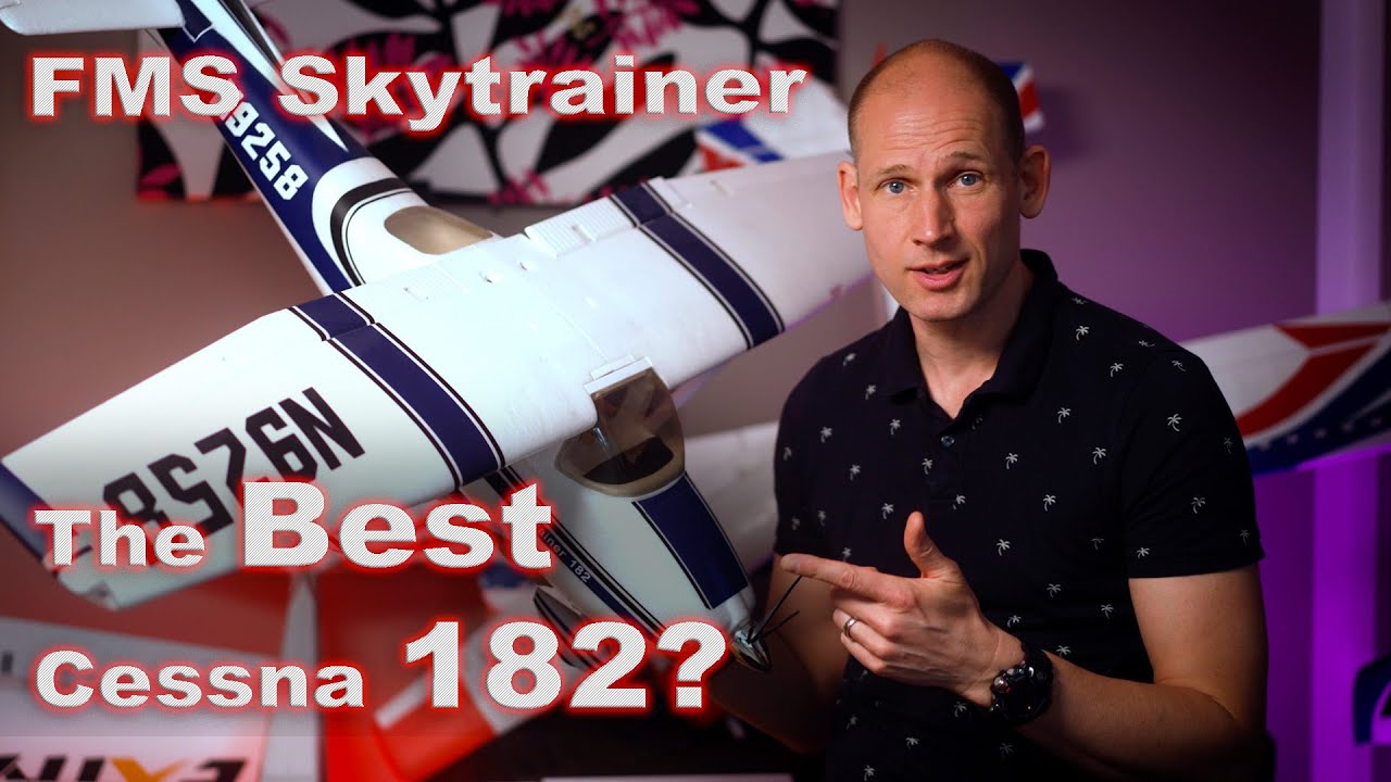 FMS Skytrainer 182 - Is it the best Cessna 182? - YouTube