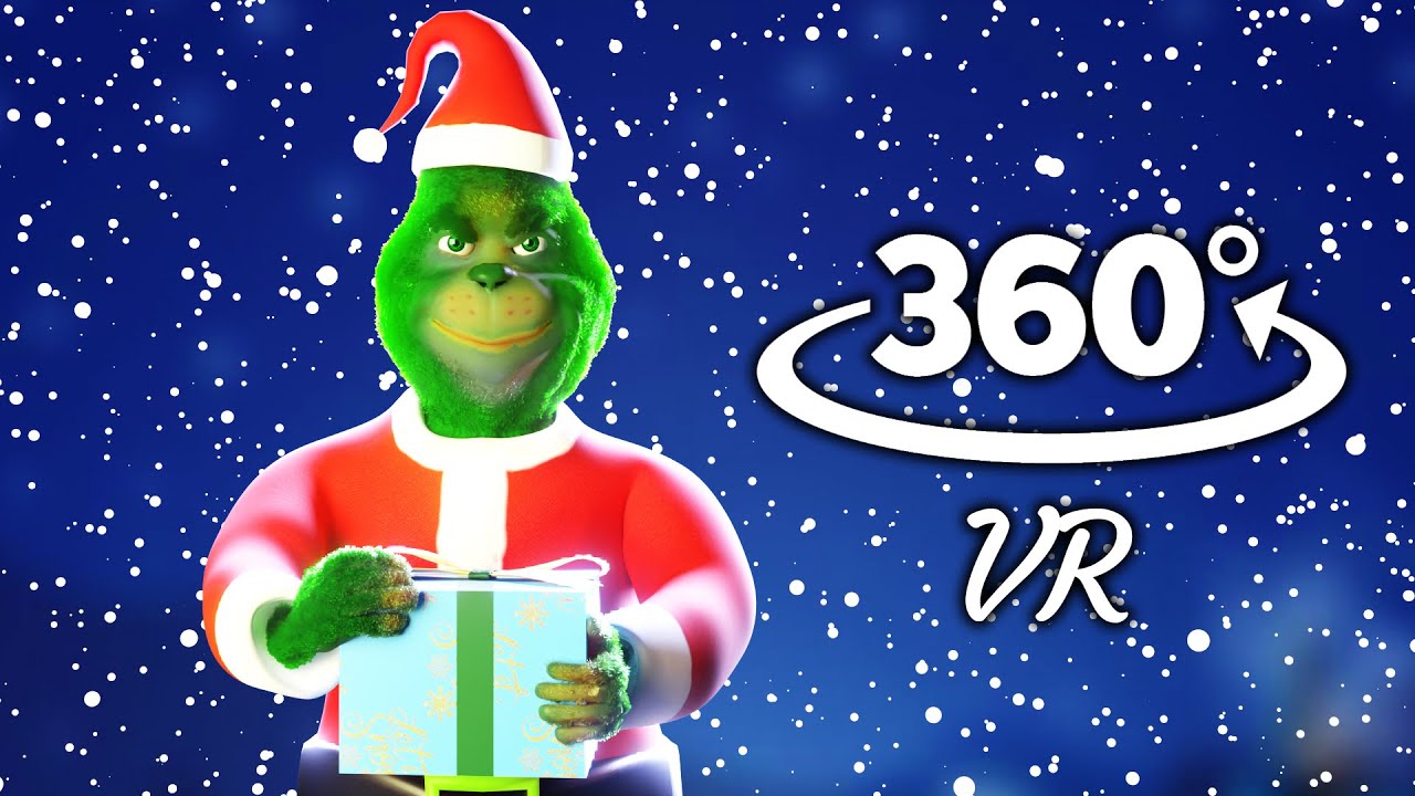 The Grinch in 360/VR || Stole Christmas? - YouTube