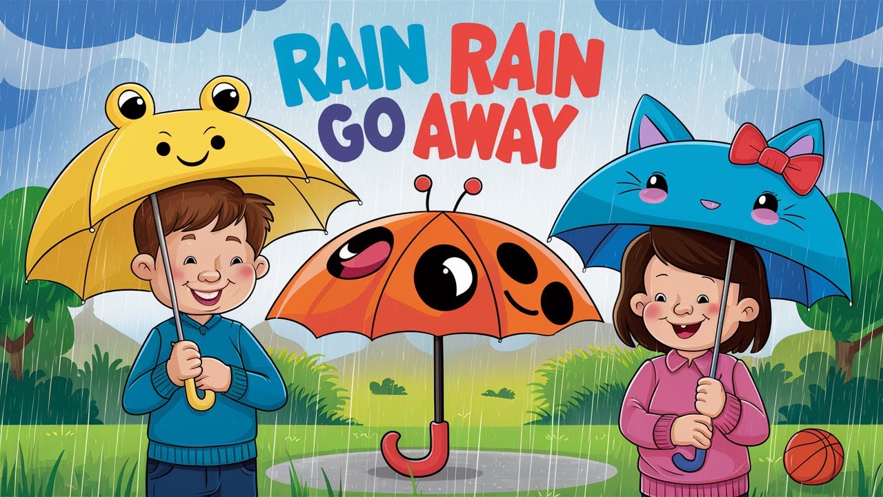 Rain Rain Go Away | Rain Rain go away song | Nursery Rhymes & Kids ...