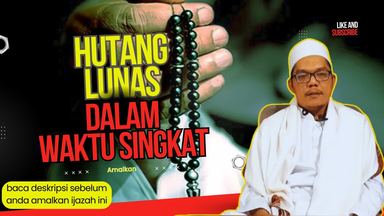 Cara Melunasi Hutang Dengan Cepat Jalur Langit | Ijazah Gus Muh Al ...