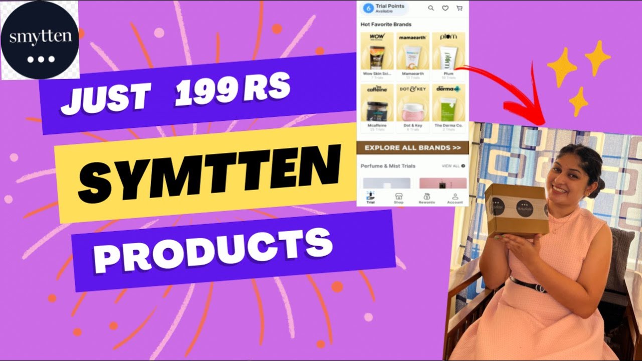 Unboxing Symtten beauty products || how to order symtten products - YouTube
