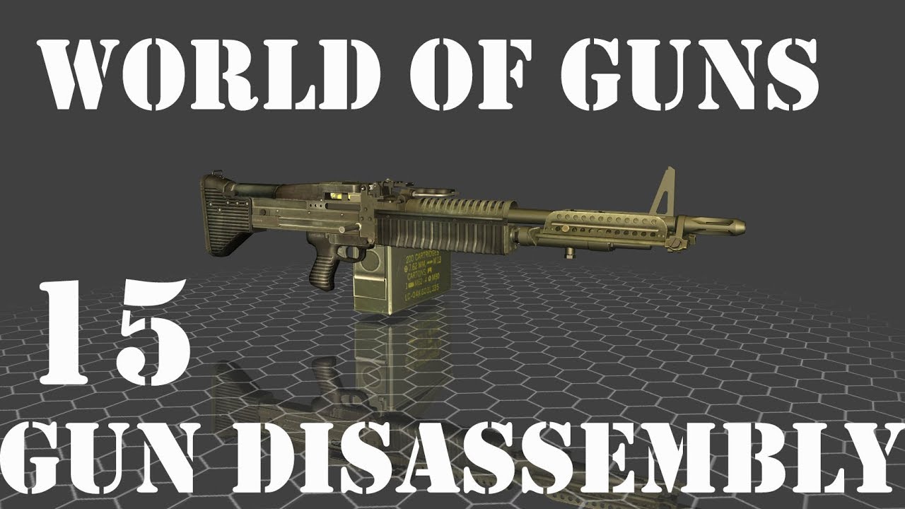 How To Disassemble The M60 Machine Gun Youtube | Images and Photos finder