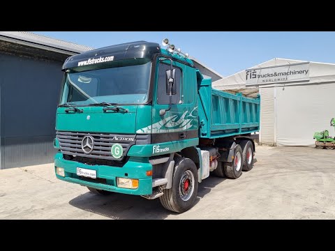 MERCEDES BENZ ACTROS 2643 6x4 - FIŠ TRUCKS SLOVENIA
