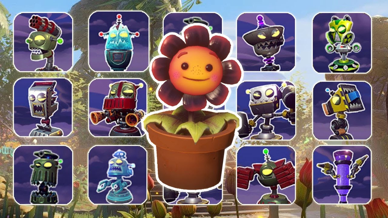 Dark Flower vs All Bots | PVZ GW2 - YouTube