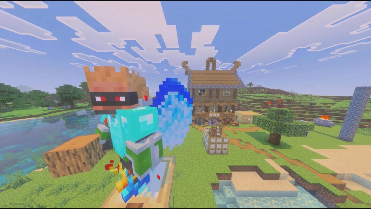 Minecraft PS5 - Finishing Our House (4) - YouTube