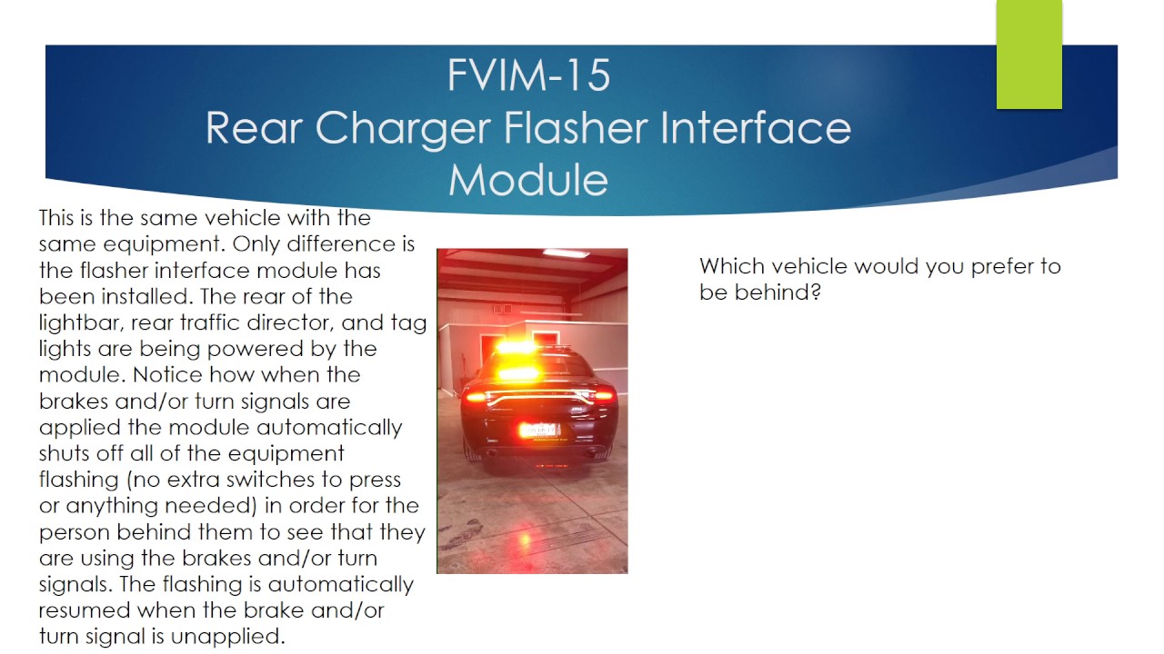 Dodge Charger Rear FLASHER INTERFACE MODULE ppt - YouTube