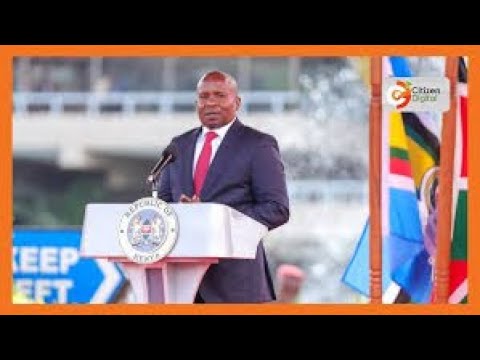 Prof. Kithure Kindiki makes maiden address as Deputy President - YouTube
