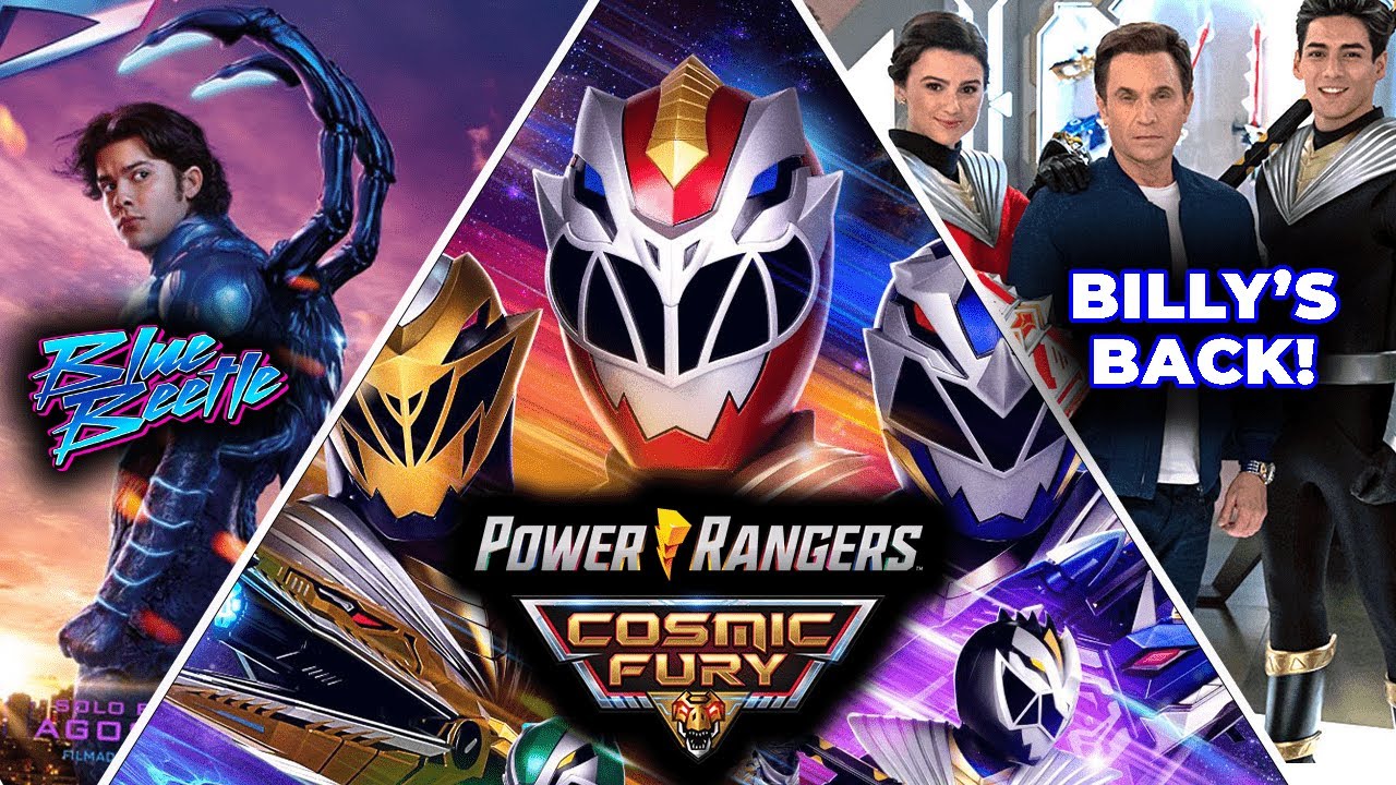 POWER RANGERS Cosmic Fury Breakdown! BILLY is BACK! Plus BLUE BEETLE ...