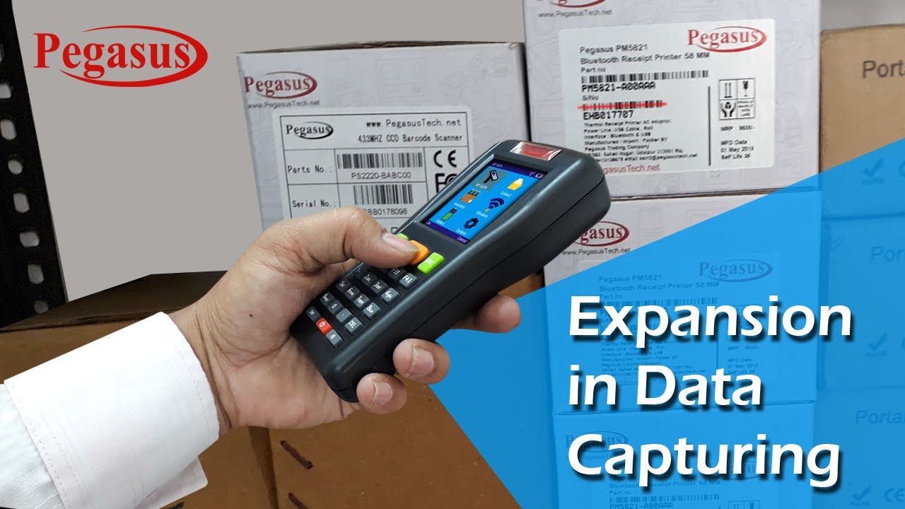 Pegasus Data Collector DC8050: Expansion in Data Capturing - YouTube