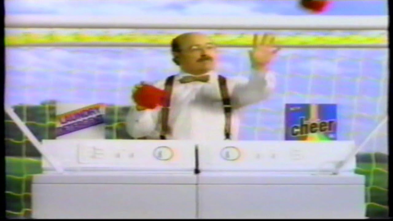 Cheer detergent - Tv commercial - 1995 - YouTube