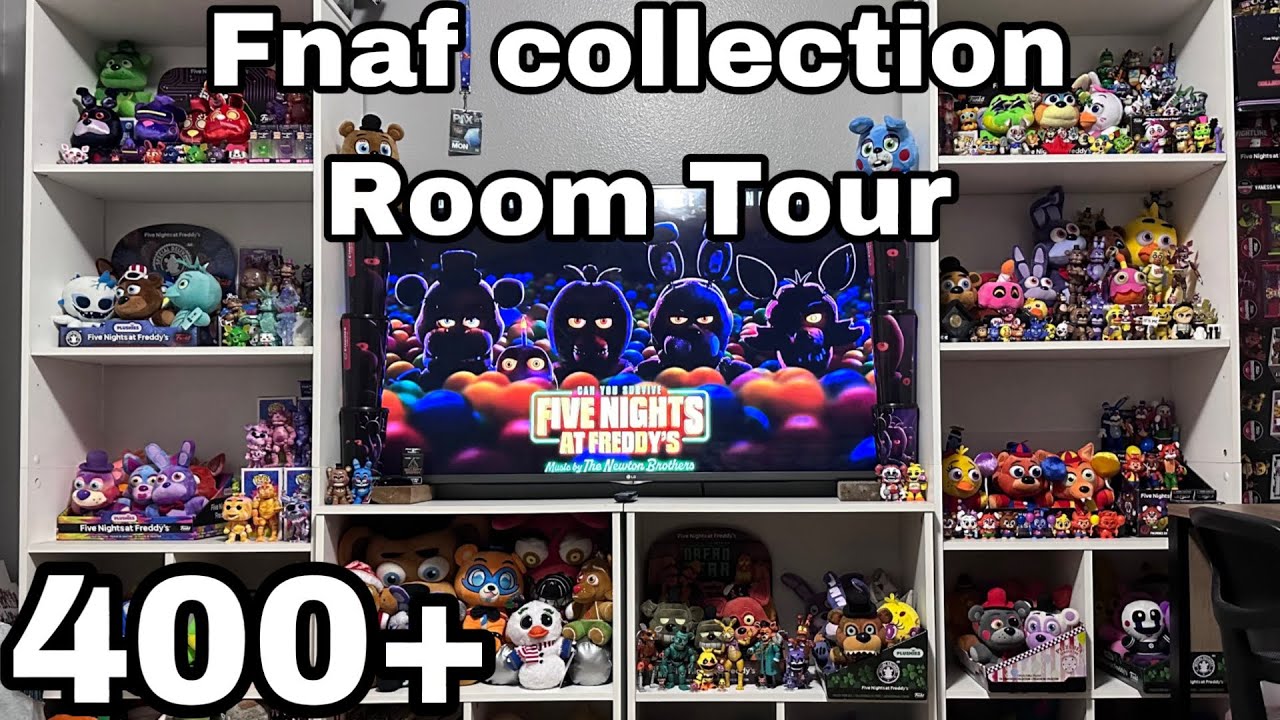 Fnaf Collection Room Tour 400+ - YouTube
