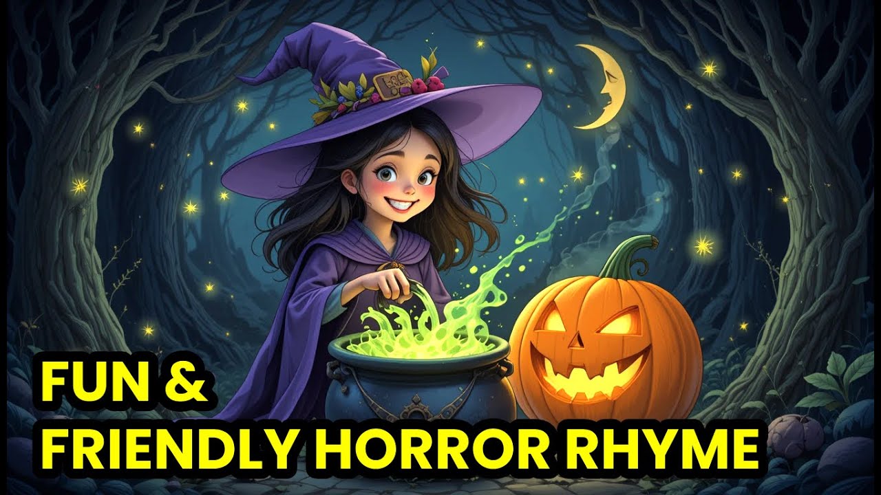 Horror Kid Story | Scary Poem for Kids | Fun & Friendly Halloween Rhyme ...