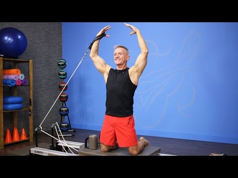 Hug the Moon on Pilates Reformer - YouTube