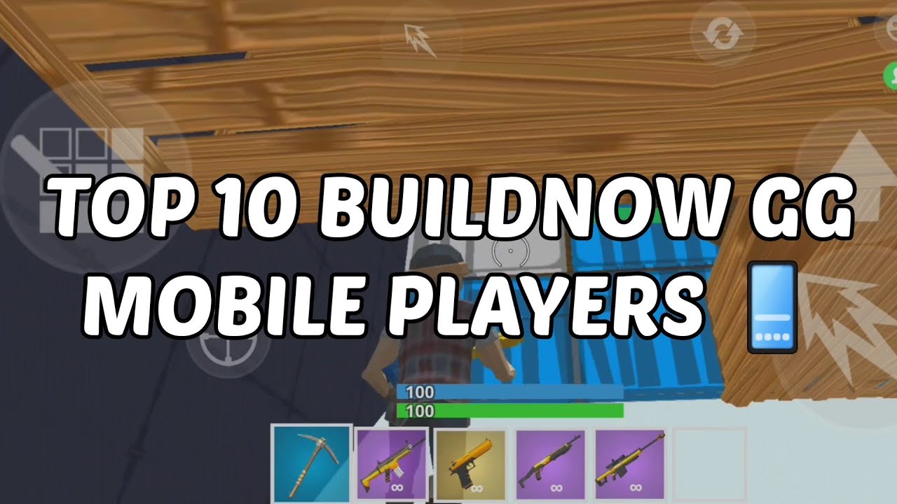 TOP 10 BUILDNOW GG MOBILE PLAYERS 📱 - YouTube