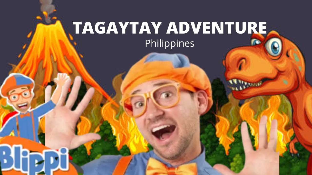Blippi Volcano Learning Adventure with Rigel and Erion at Tagaytay ...