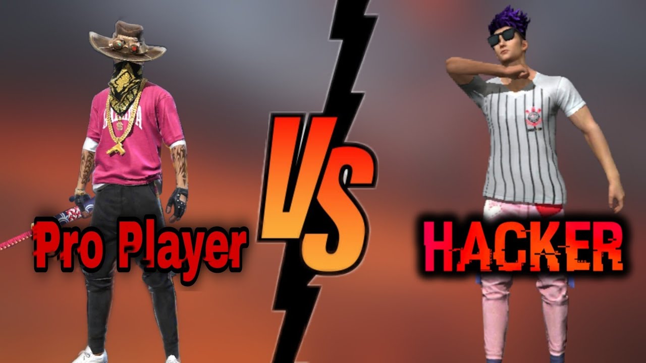 Free Fire Hacker Vs Pro Player 👽👽 1 vs 1 With Hacker - YouTube