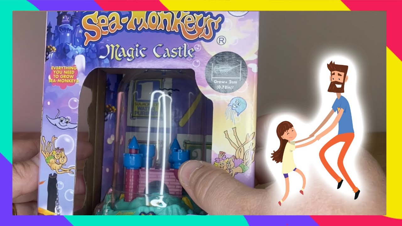 Sea-Monkeys Magic Castle Day 1 to14 - Daddy Daughter Play - YouTube