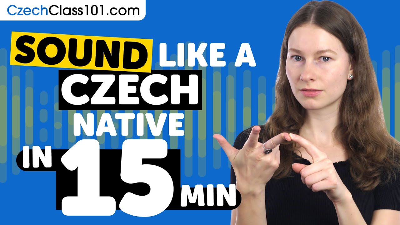 Sound Like A Czech Native in 15 Minutes - YouTube