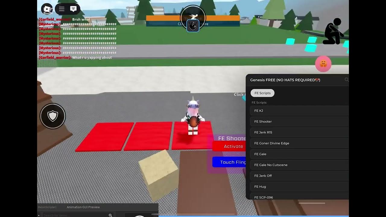 (Fe) Roblox Script Showcase | Geneisis FREE (No Hats Needed ...