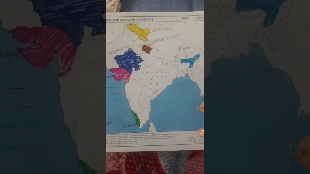 Class 4 Location of some states of India from Going to school - YouTube
