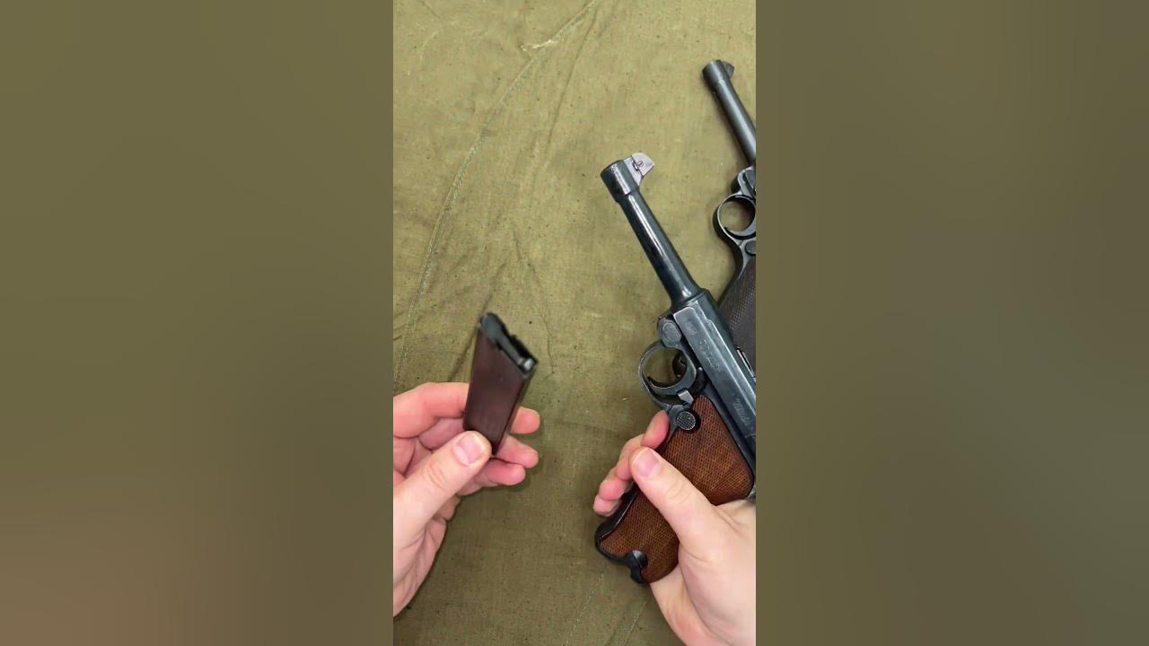 Пистолет ЛЮГЕР МЕЛКАШКА !!! Вы такое не видели ! Luger 22 lr - YouTube