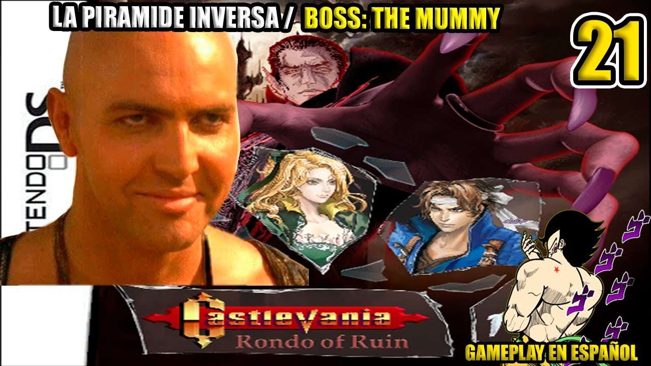COMPLETANDO LA PIRÁMIDE / BOSS: LA MOMIA - Castlevania: Rondo of Ruin ...
