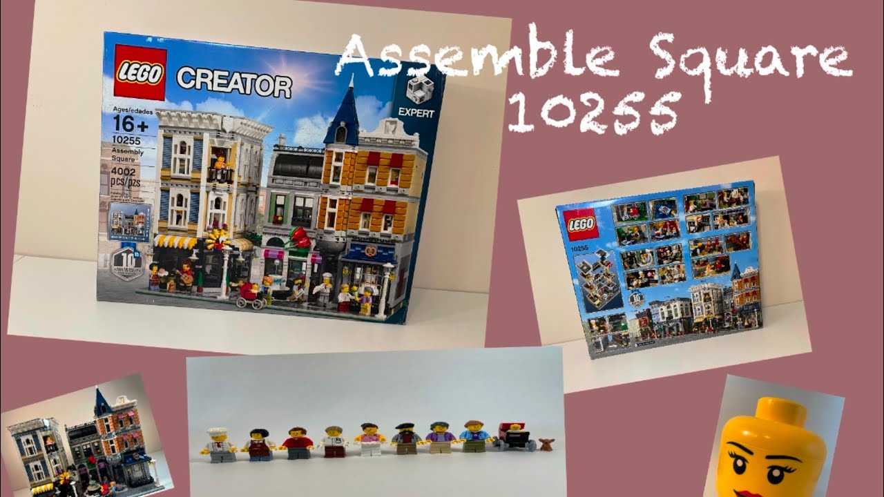 Lego Assembly Square 10255 Set retiring soon...(unbox&speed bulid ...