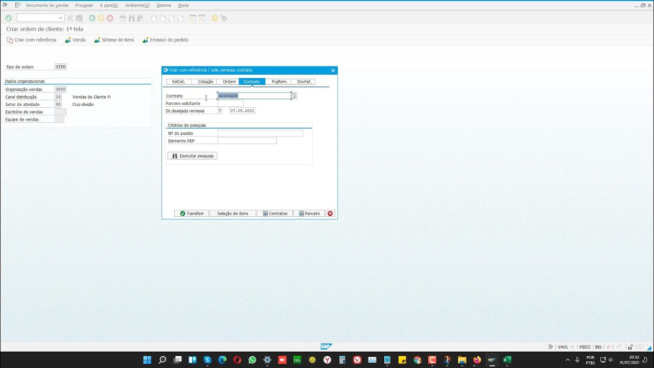 5 SAP Ordem de Vendas VA01 - YouTube 5 SAP Ordem de Vendas VA01 - YouTube