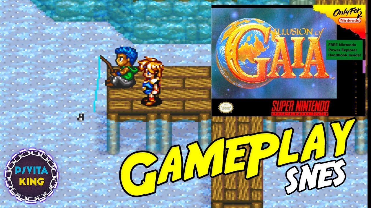 Illusion of Gaia Snes9X/SNES GamePlay + Walkthrough [4K] - YouTube