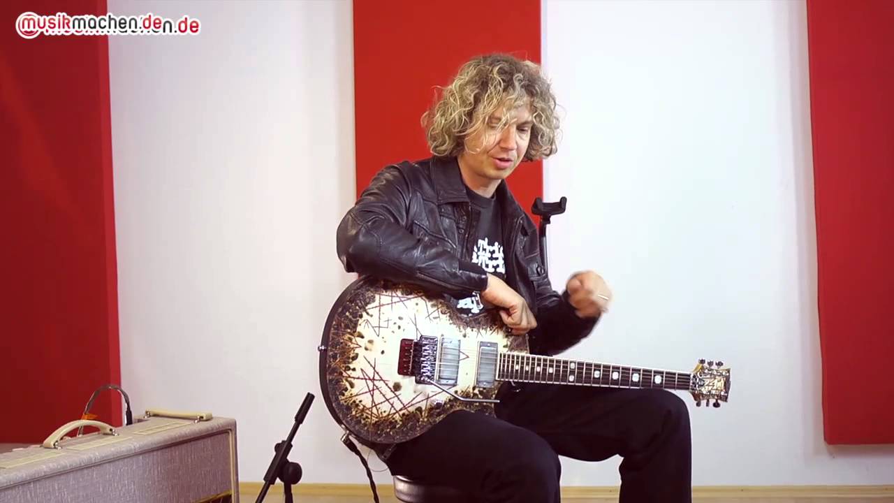 ESP RZK-II Burnt E-Gitarre im Test auf musikmachen.de - YouTube
