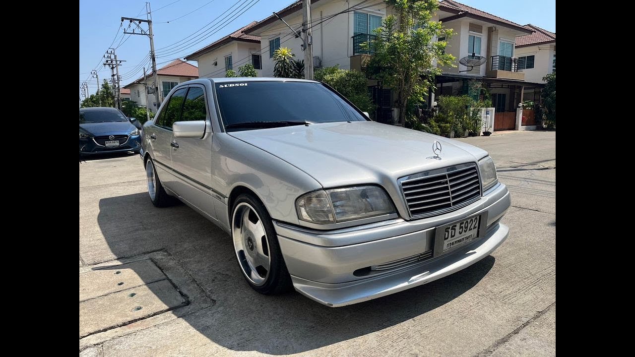88,000 บาท 🔥 Mercedes-Benz c220 ปี1994 🔥 รถมือสองราคาถูก - YouTube