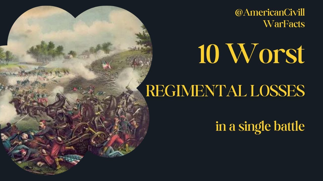 Top 10 regimental losses in a single battle - YouTube