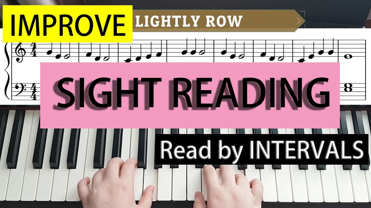 INTERVALS Improve your SIGHT READING More Music Sheets - YouTube