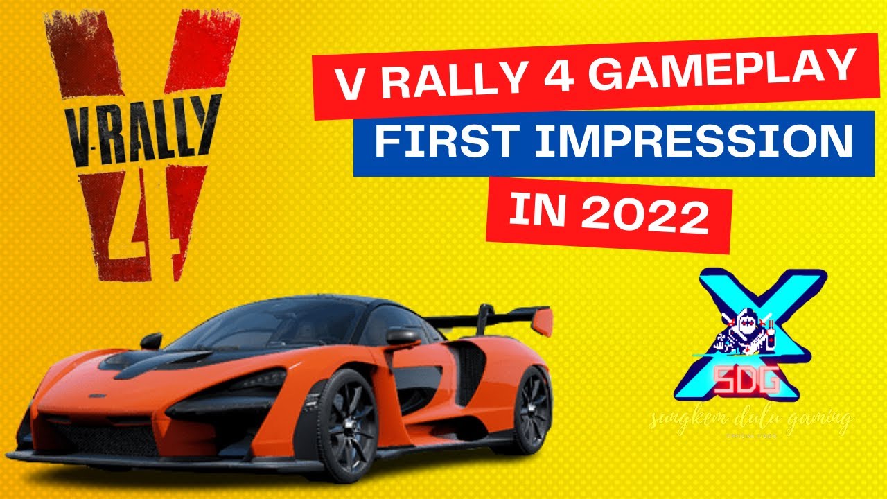 V Rally PC Game Play First Impression Prime - V Rally 4 - YouTube