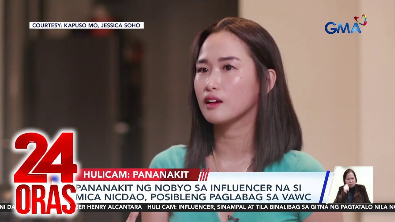 Pananakit ng nobyo sa influencer na si Mica Nicdao, posibleng paglabag ...