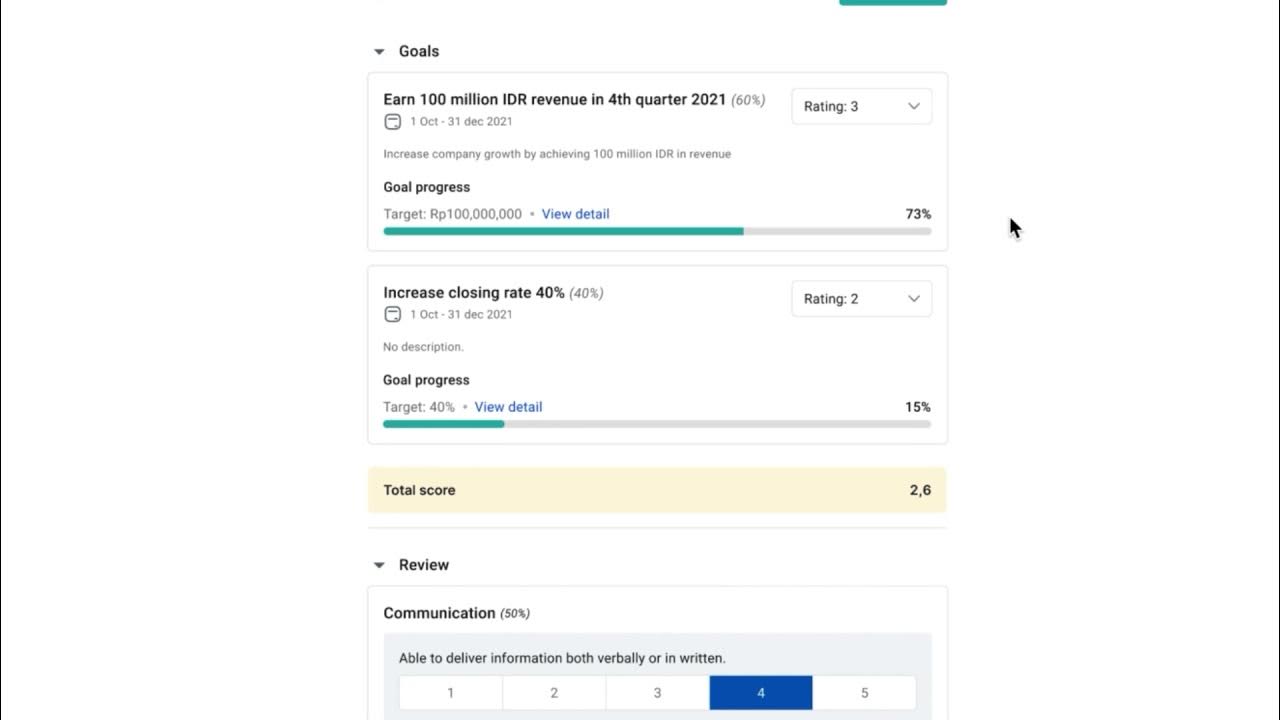 Product Demo ー Performance Management - YouTube