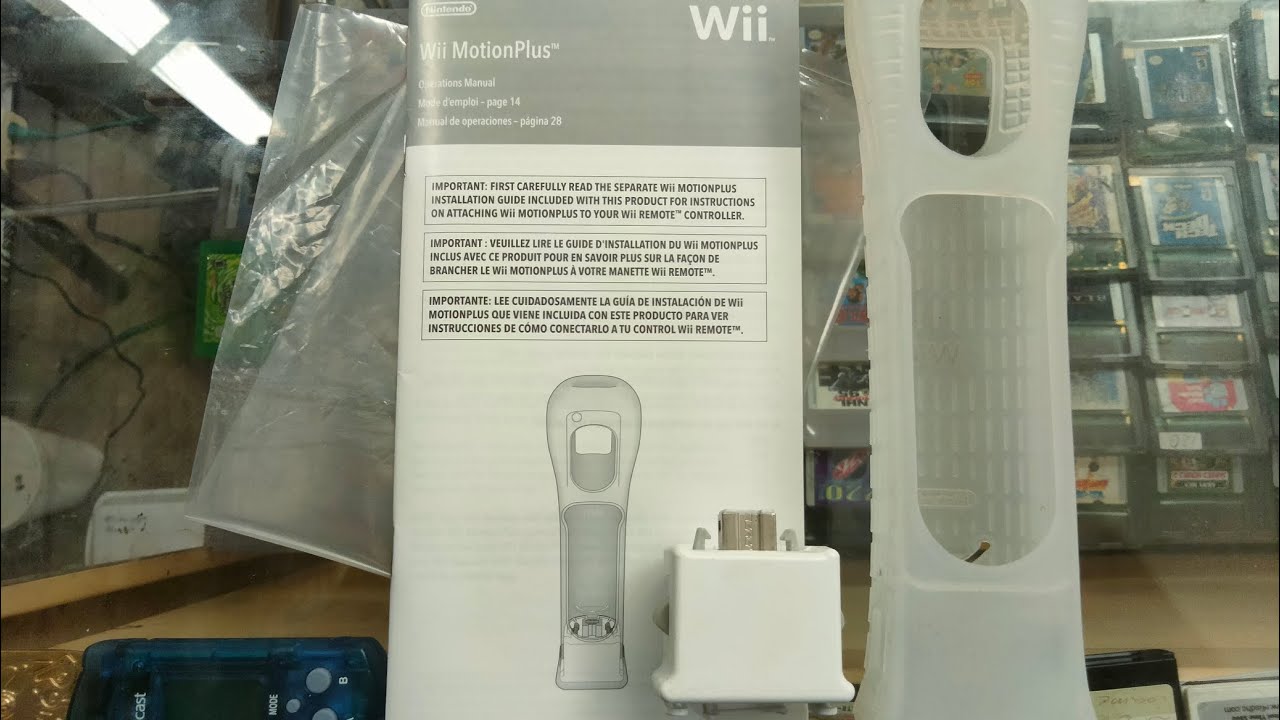 Wii Motion plus - YouTube