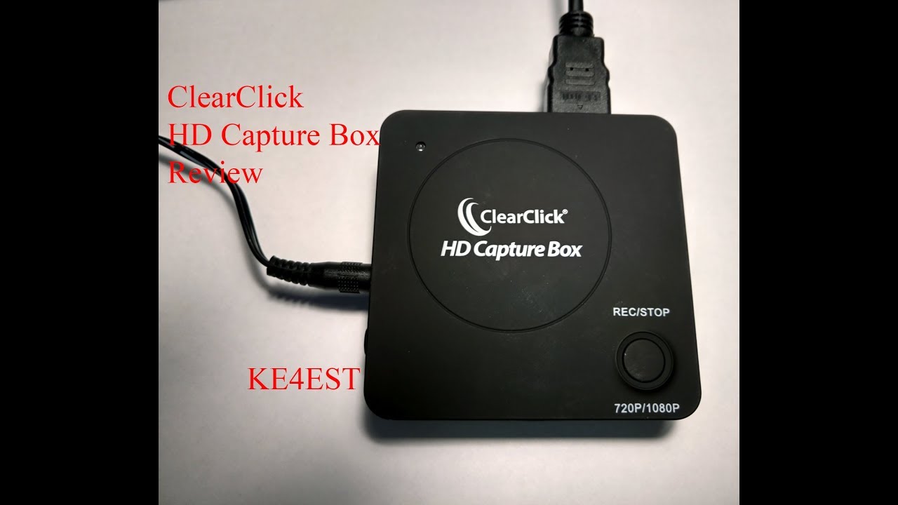 ClearClick HD Capture Box Review - YouTube