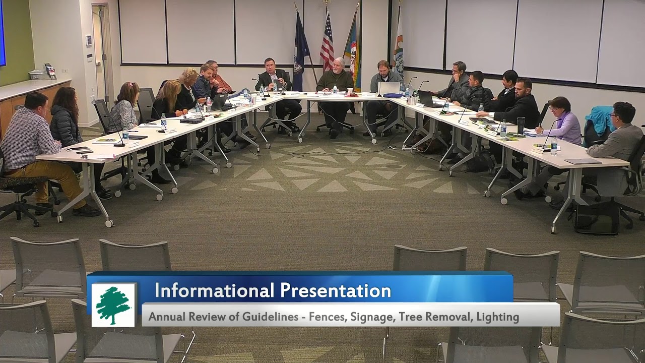 Design Review Board Training Meeting - December 10, 2019 - YouTube