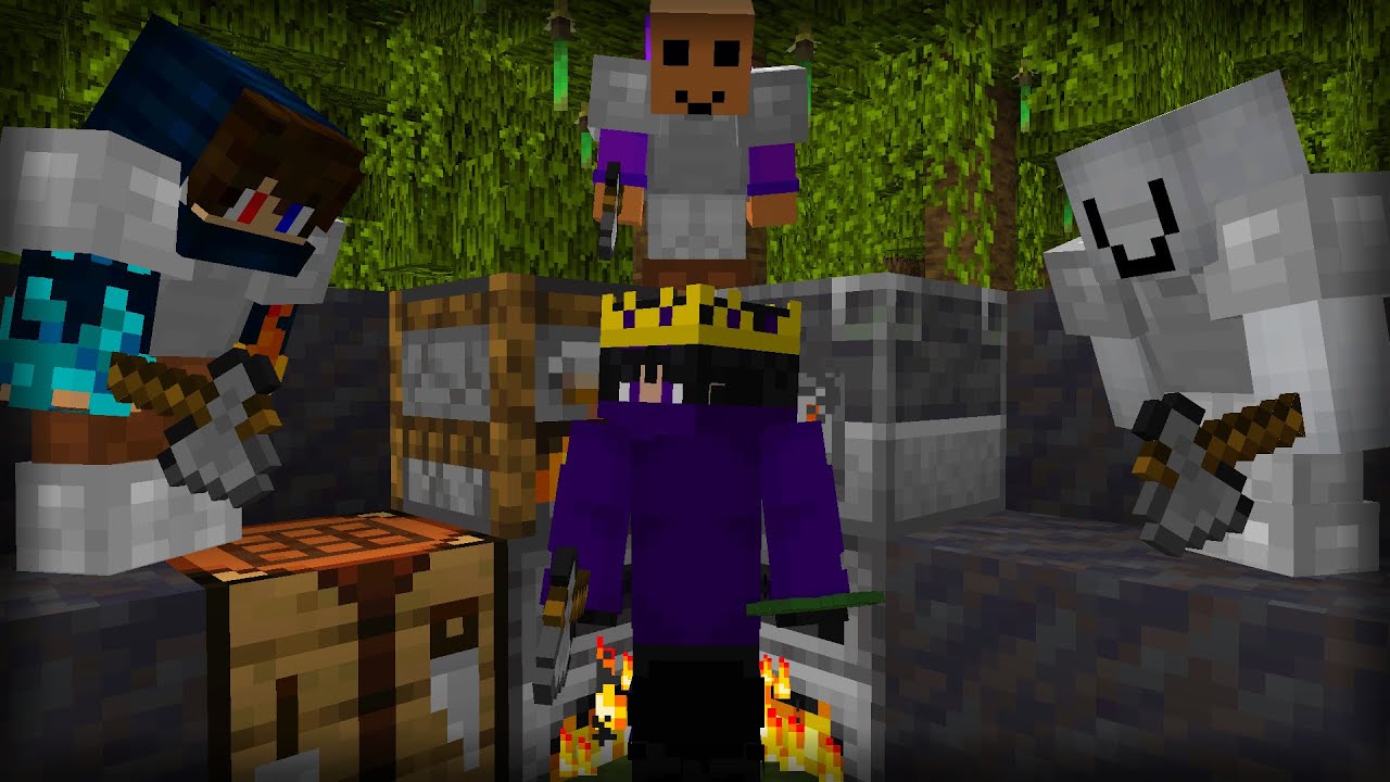 Minecraft Speedrunner VS 3 Hunters FINALE [OLD] - YouTube