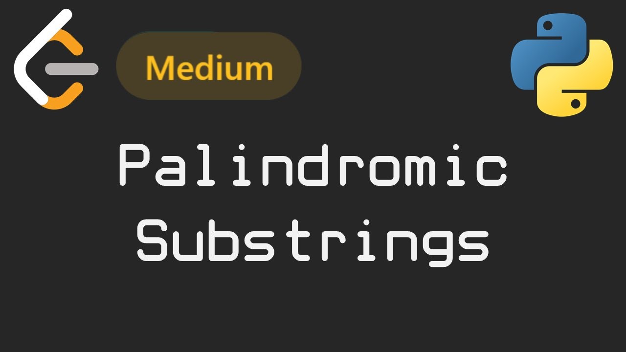 ХИТРЫЙ 😏 способ найти палиндром в строке | LeetCode №028 - Palindrome Substrings - YouTube