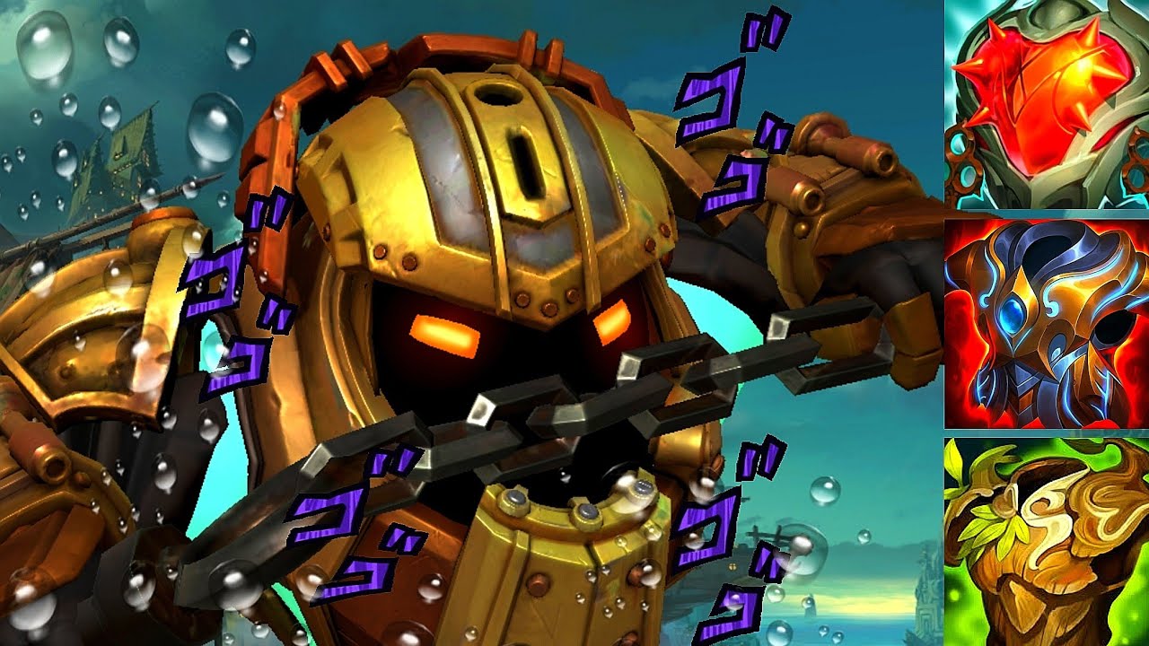 NOT TROLL NAUTILUS SUPPORT FULL GAMEPLAY - WILD RIFT - YouTube