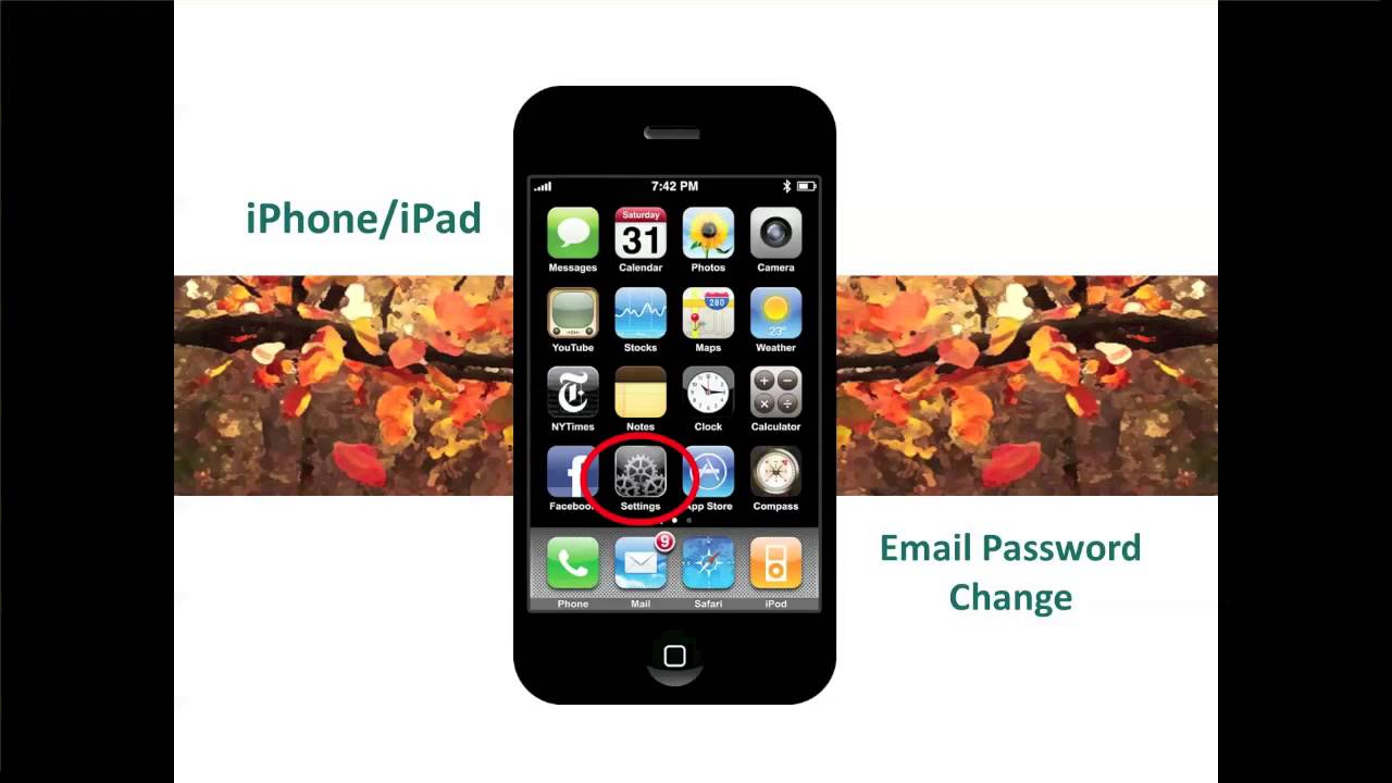 Changing Passwords on Your Mobile Devices - YouTube