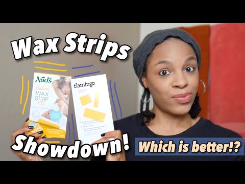 Wax Strips Showdown! Comparing Wax Strips // Which is better for bikini waxing: Flamingo or Nads