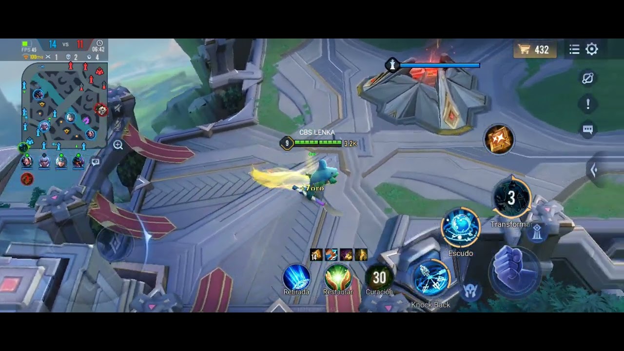 Partida de Support (Arena Of Valor) - YouTube