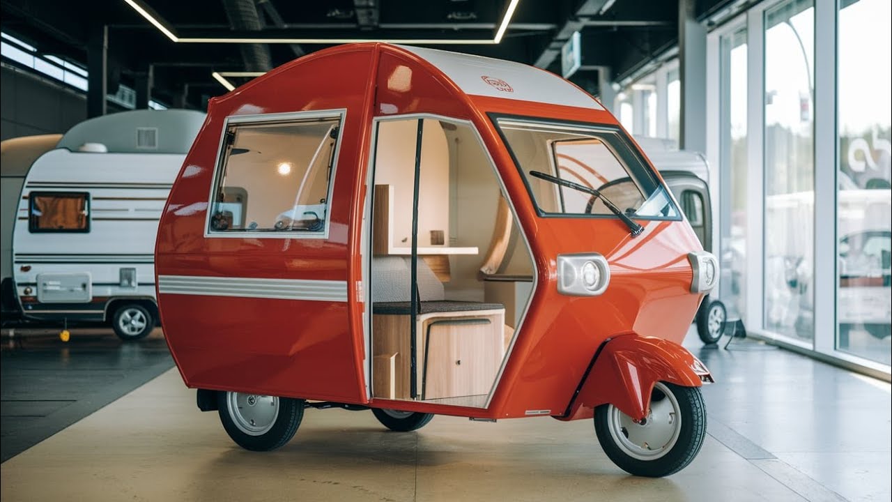 2025 Tricycle Camper - Compact & Innovative Camping Solution on Three ...